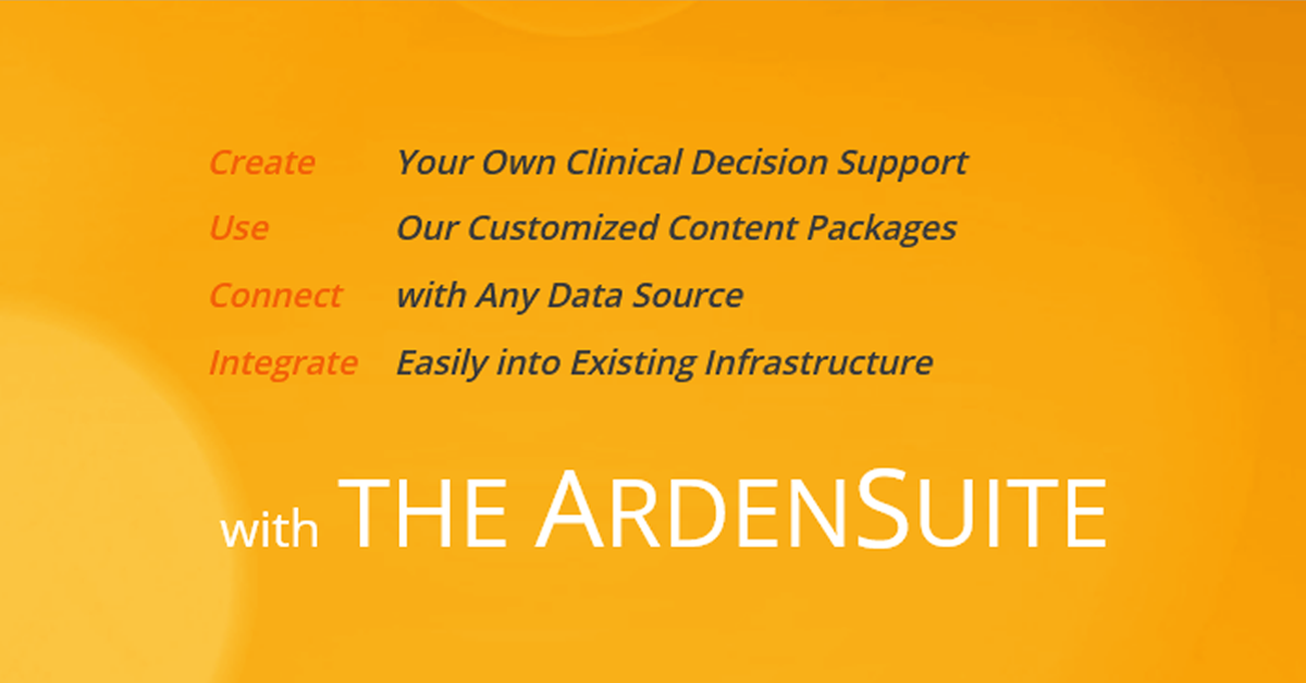 Clinical Decision Support Solution – ArdenSuite Shop